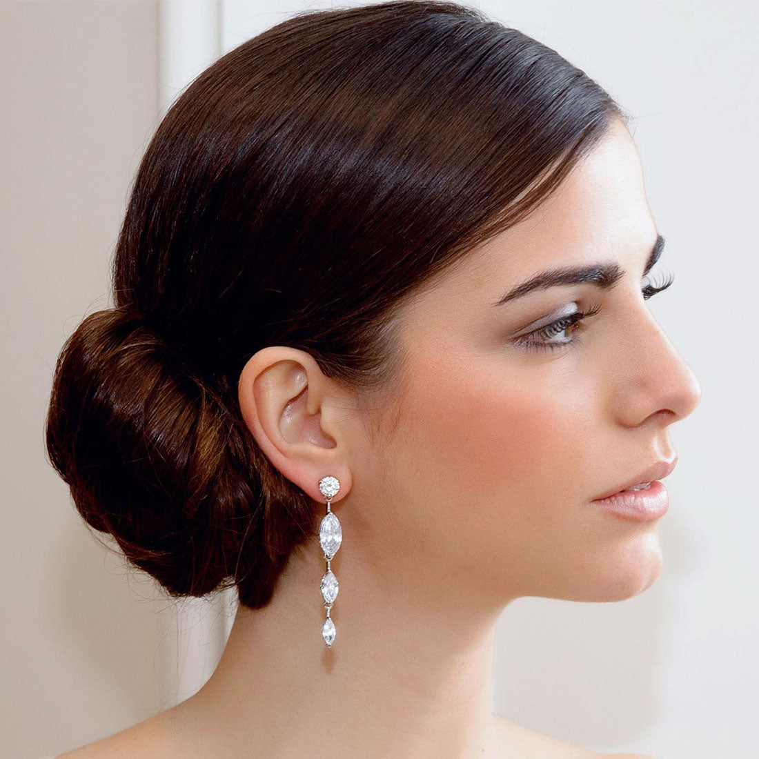 Elegance of Glamour Long Drop Earrings Glitzy Secrets